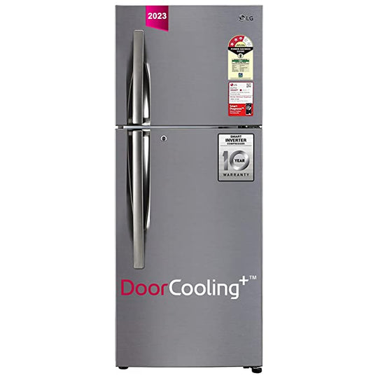 LG 242 L 3 Star Smart Inverter Frost-Free Double Door Refrigerator (GL ...